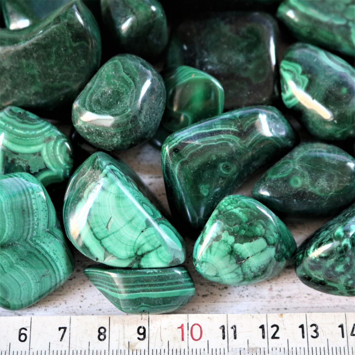 Malachiet in zakje van 3 stuks | Eck-Store